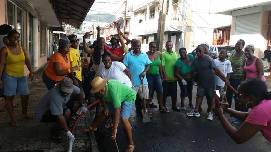 Roseau gets massive clean up - Dominica News Online