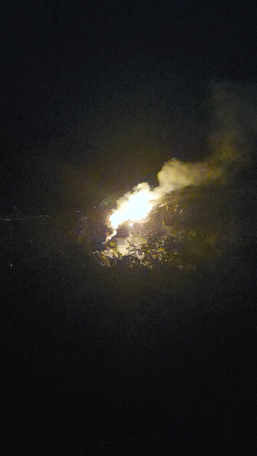 Fire at Fond Cole Landfill lastnight - Dominica News Online