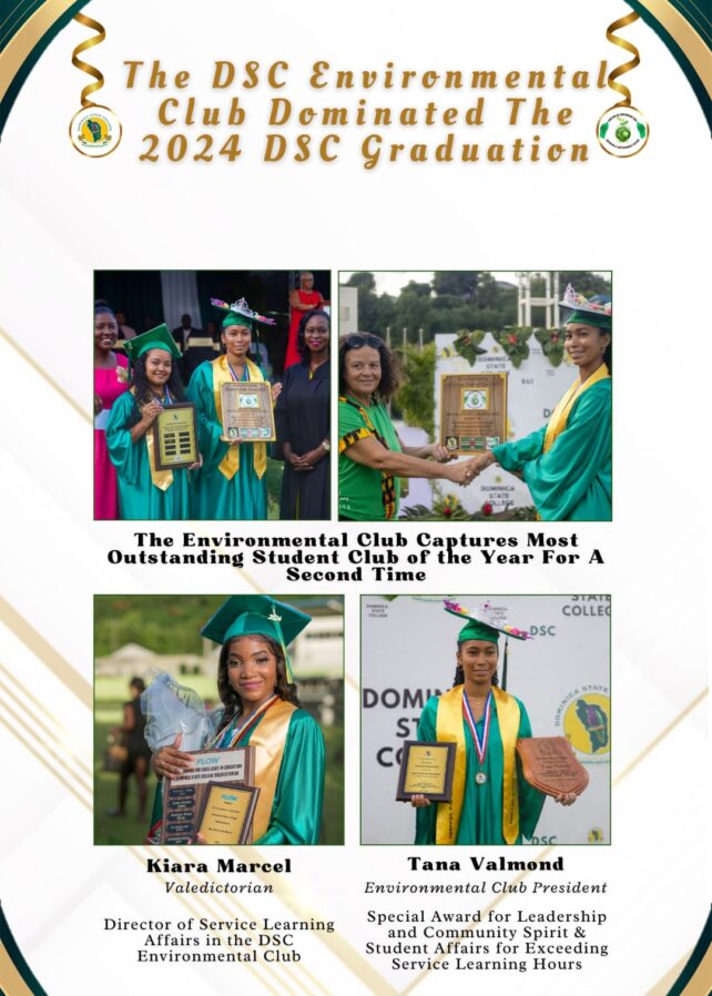 The Dominica State College Environmental Club wins club of the year ...