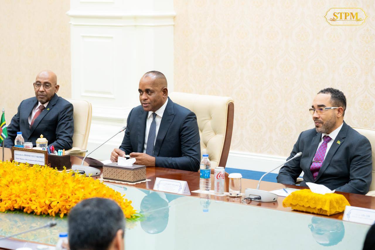 Prime Minister Skerrit meets with Cambodian leader on 15th anniversary ...